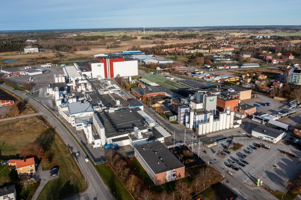 Historisk miljardsatsning: Arla bygger mejeri i Götene