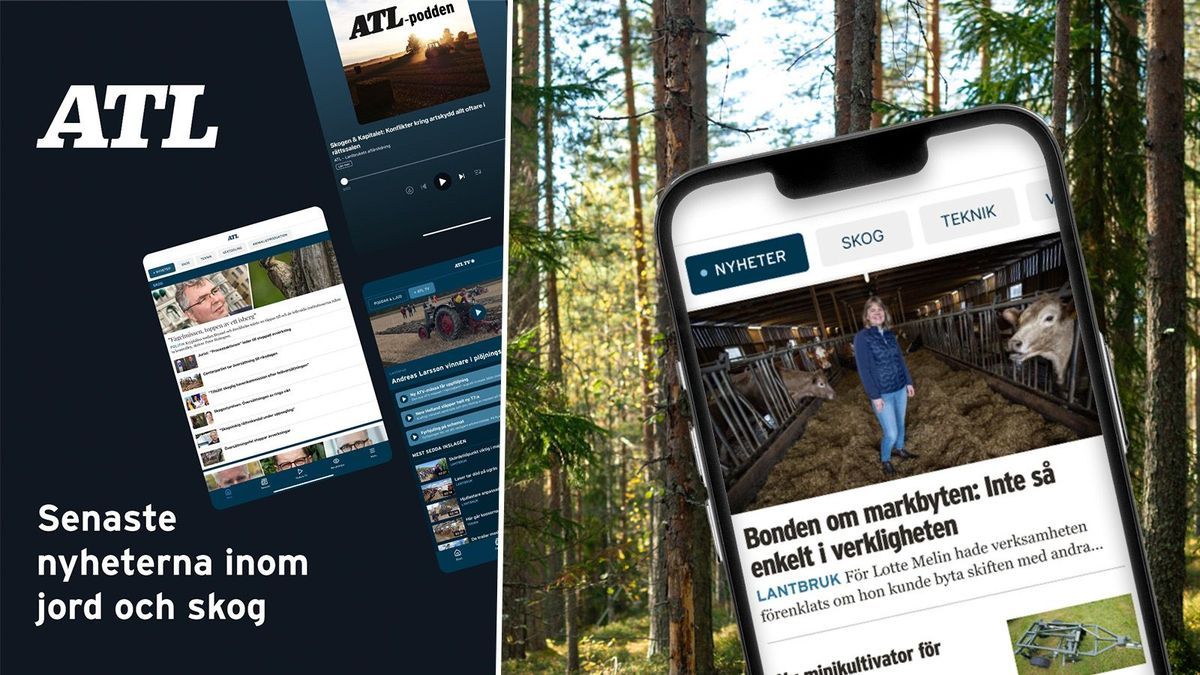 ATL Nyheter-appen – lantbrukets viktigaste nyheter