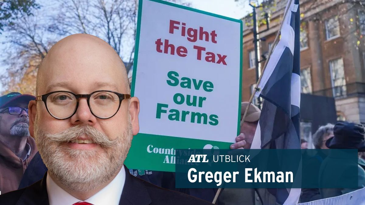 ”Brittiska bönder protesterade förgäves”